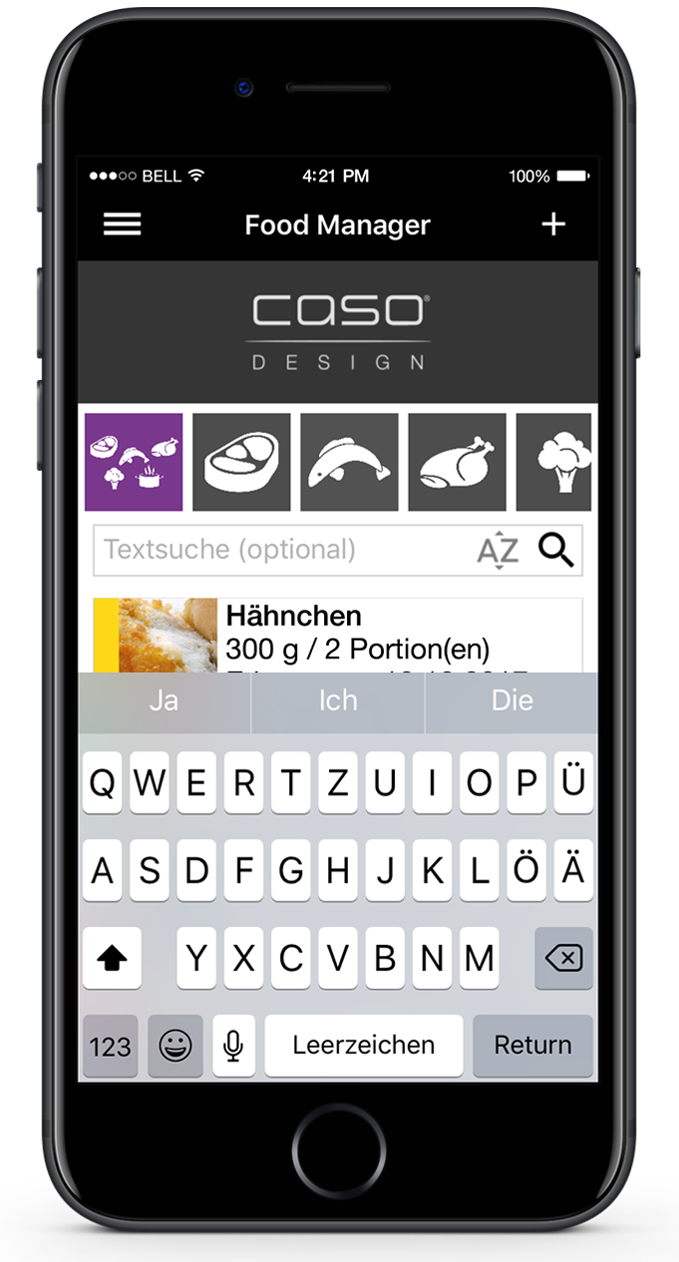 CASO Food Manager App - CASO Hungary